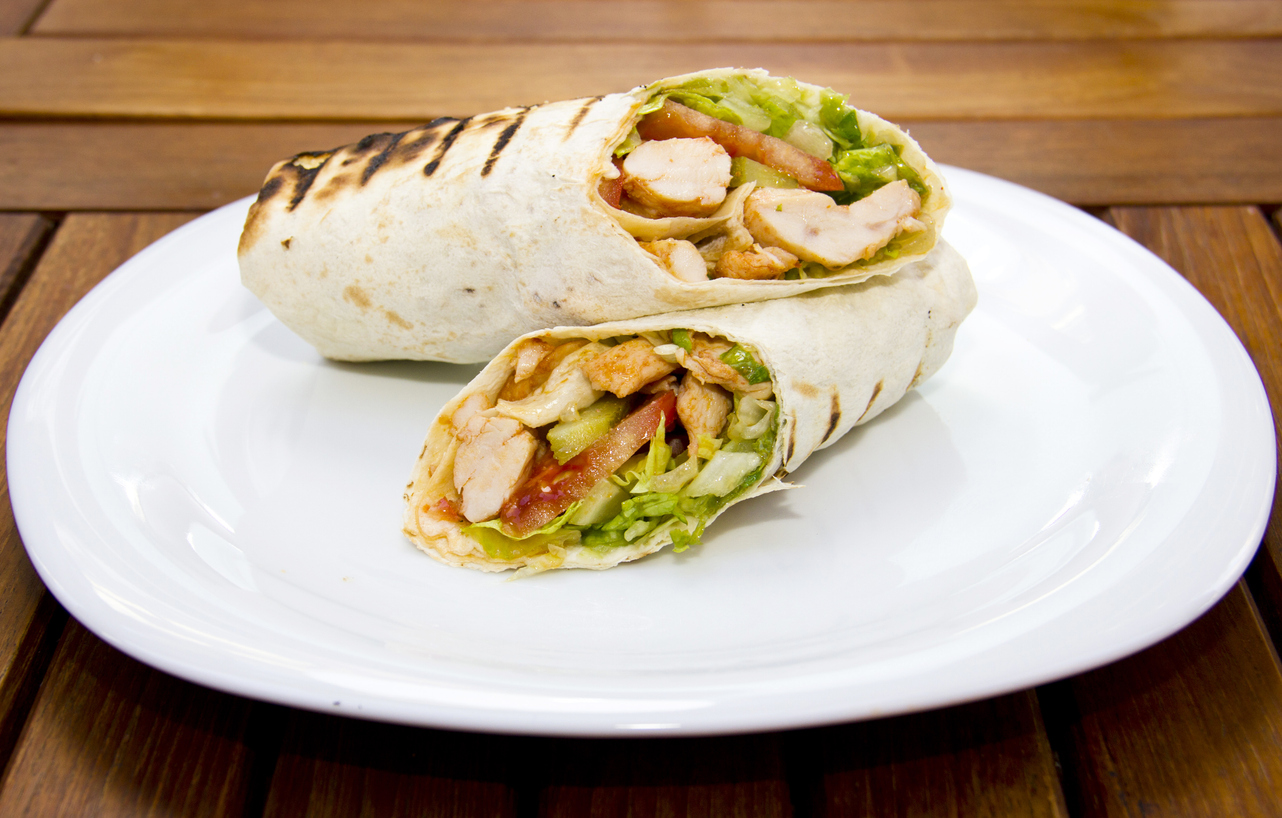 Receita de wrap de frango | Growth blog